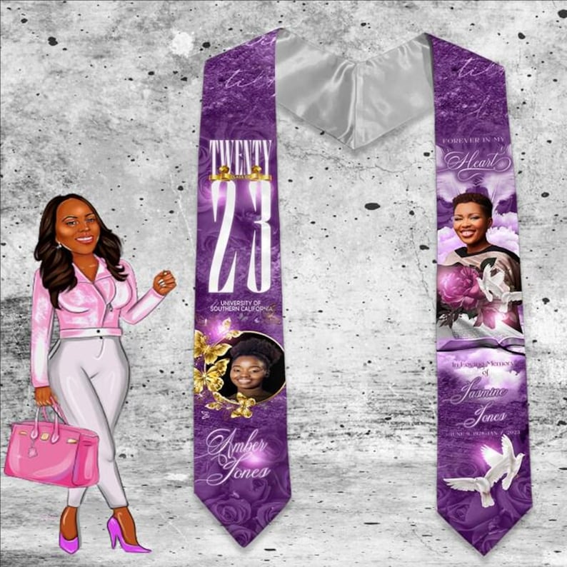 Graduation Stole Memorial - Etsy