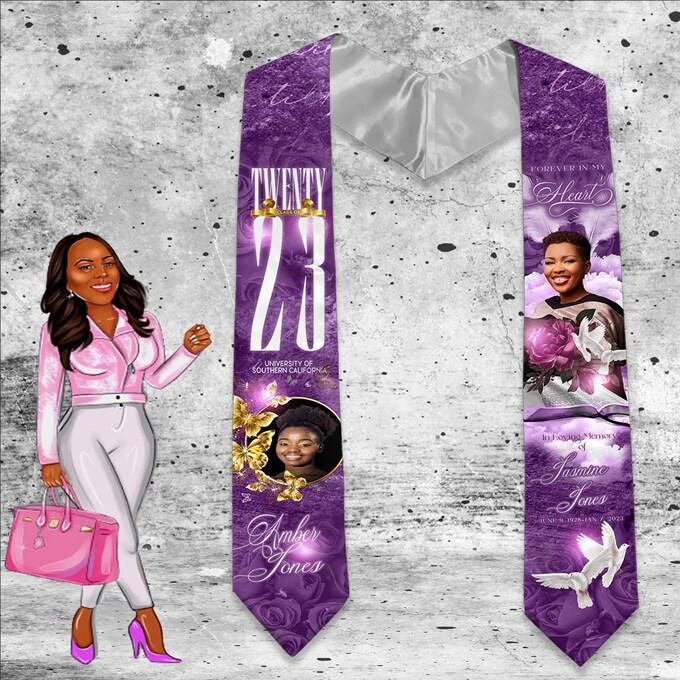 Graduation Stole Memorial - Etsy