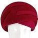 Vintage Red Turban Hat, Velour With Satin Ribbon Detail, by Sitlers ...
