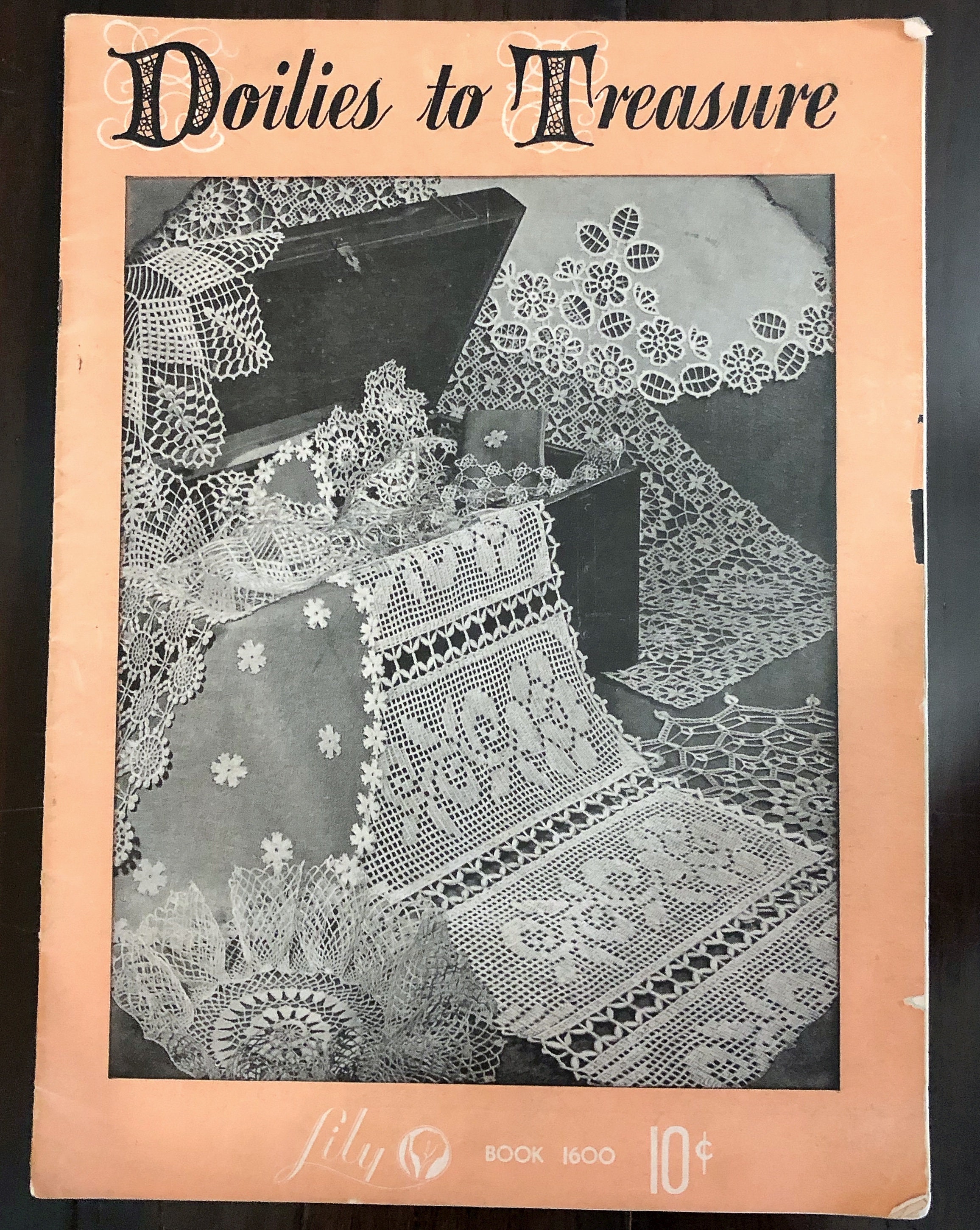 Vintage Crochet and Tatting Book Doily Pattern Books - Etsy