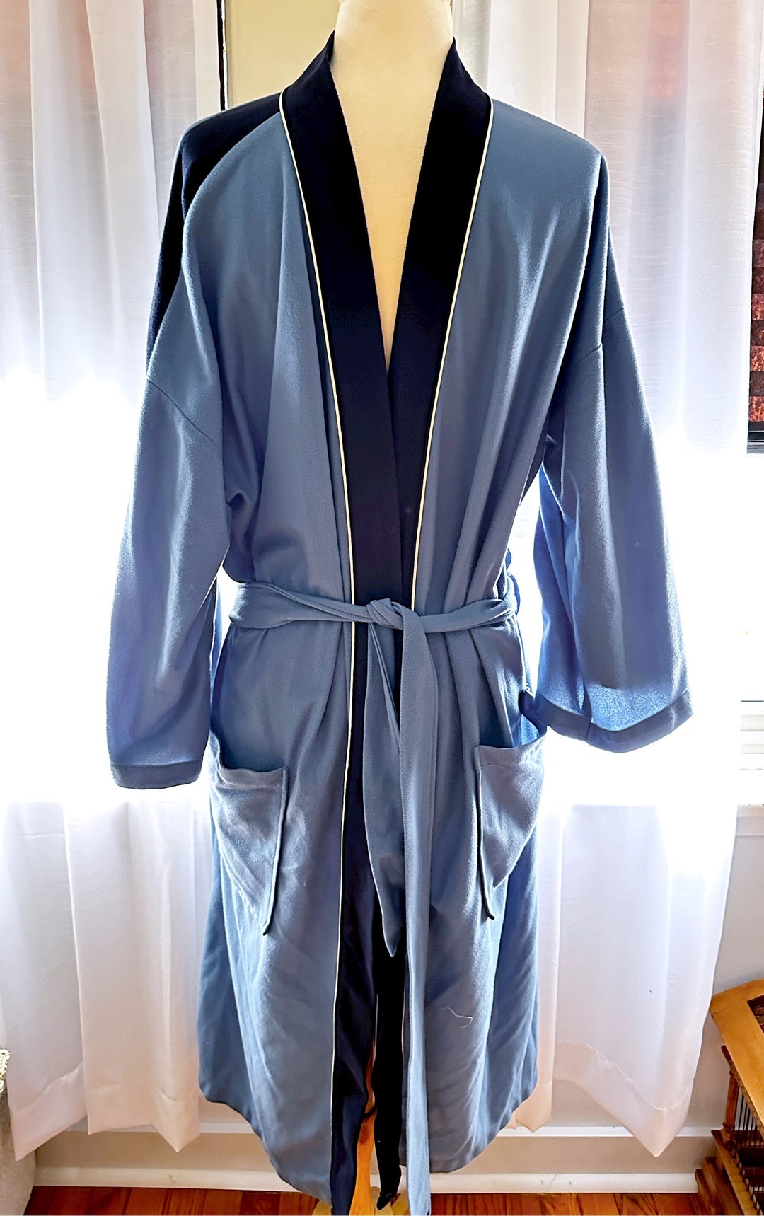 Vintage Men's Robe, Men's Loungewear, 1980's Menswear - Etsy