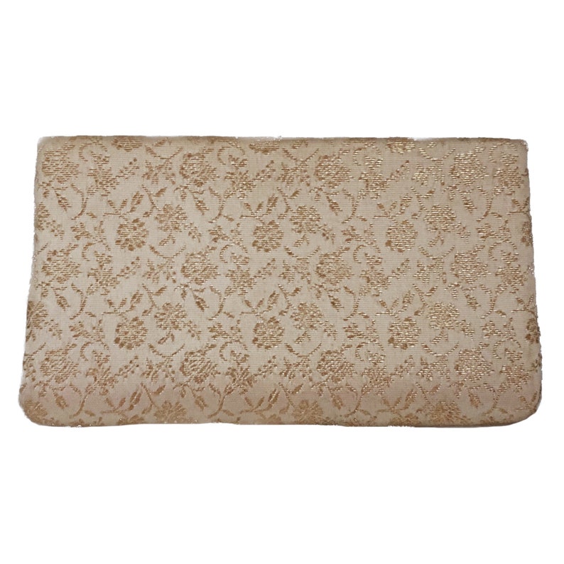 Vintage Clutch Gold Brocade Kisslock Handbag 1960 Evening - Etsy