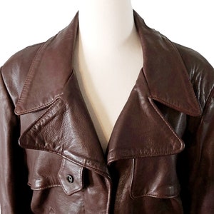 Vintage Ladies Aviator, Bomber Jacket, Brown Leather by Perrone, Flight ...