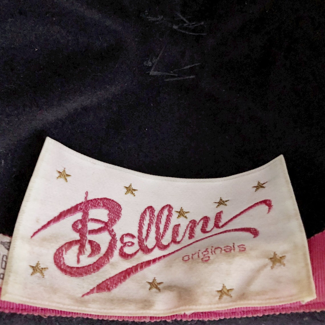 Vintage Navy Blue Cloche Hat by Bellini: Gold Accent Bow, 1960s Fashion ...