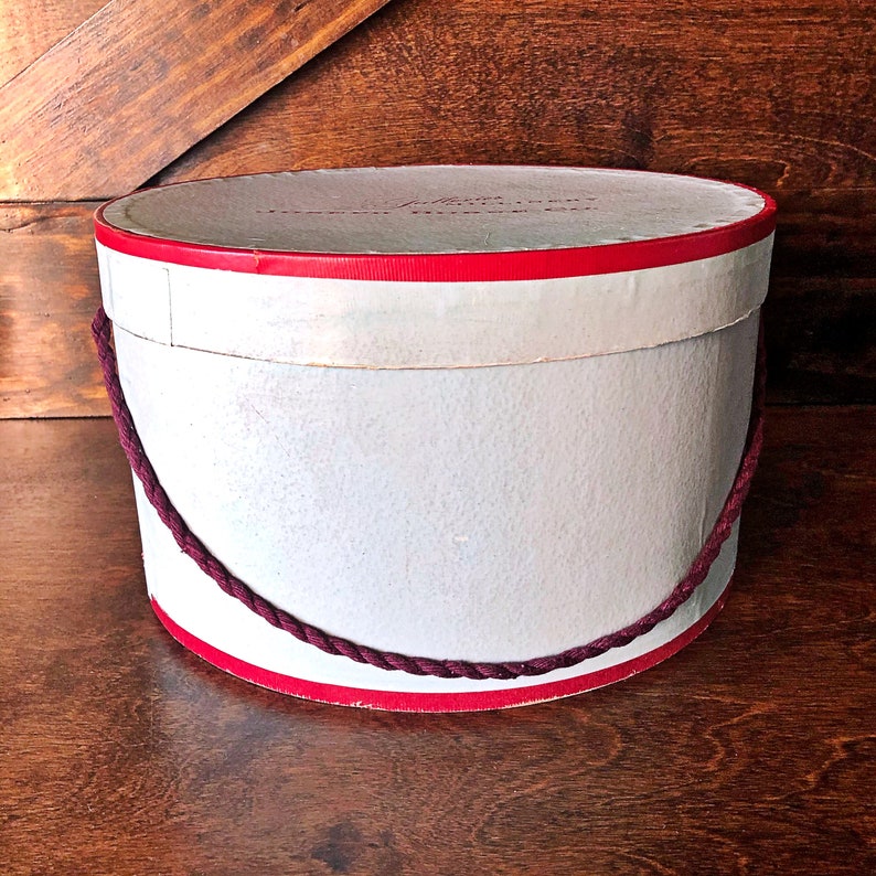 Vintage hat box Joseph Horne Co vintage decor shabby chic | Etsy