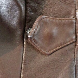 Vintage Ladies Aviator, Bomber Jacket, Brown Leather by Perrone, Flight ...