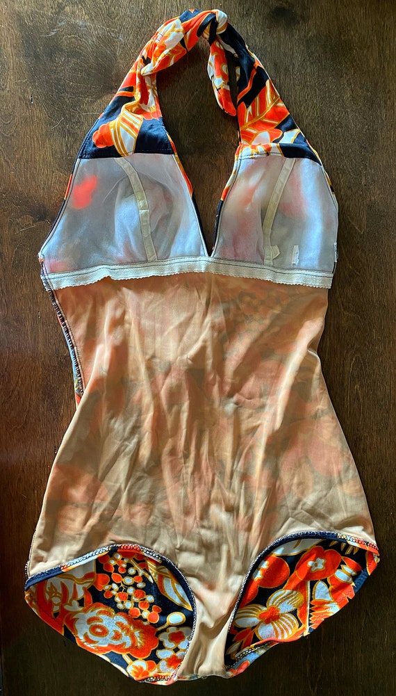 Vintage bathing suit, 1960's swimsuit, ladies swimwea… - Gem