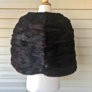 Vintage Sable Stole, Golden Sable Wrap, 1950's Fur Wrap, 1950's Luxury ...