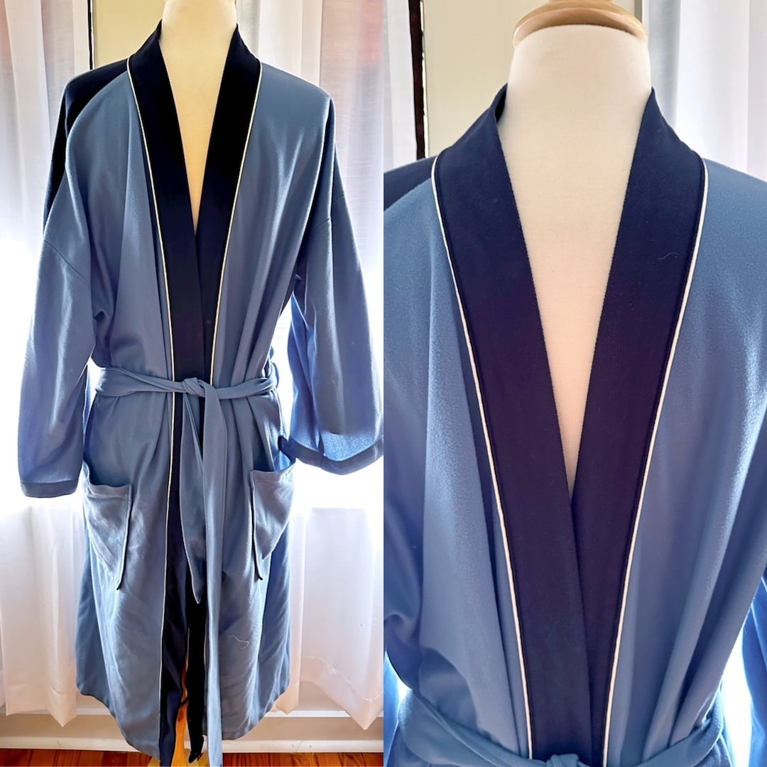 Vintage Men's Robe, Men's Loungewear, 1980's Menswear - Etsy