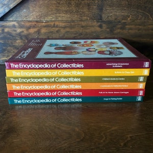 The Encyclopedia of Collectibles, Set of 6, Collectible Reference, Time ...