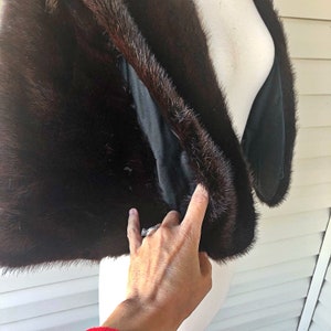Vintage Sable Stole, Golden Sable Wrap, 1950's Fur Wrap, 1950's Luxury ...