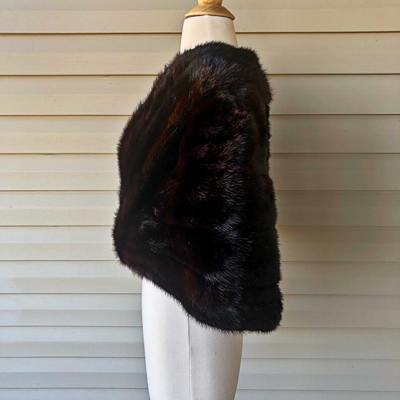 Vintage sable stole golden sable wrap 1950's fur wrap | Etsy