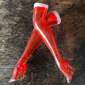 Vintage Pinup Legs Pin From the 1940's, Celluloid Pin, Vintage Jewelry ...