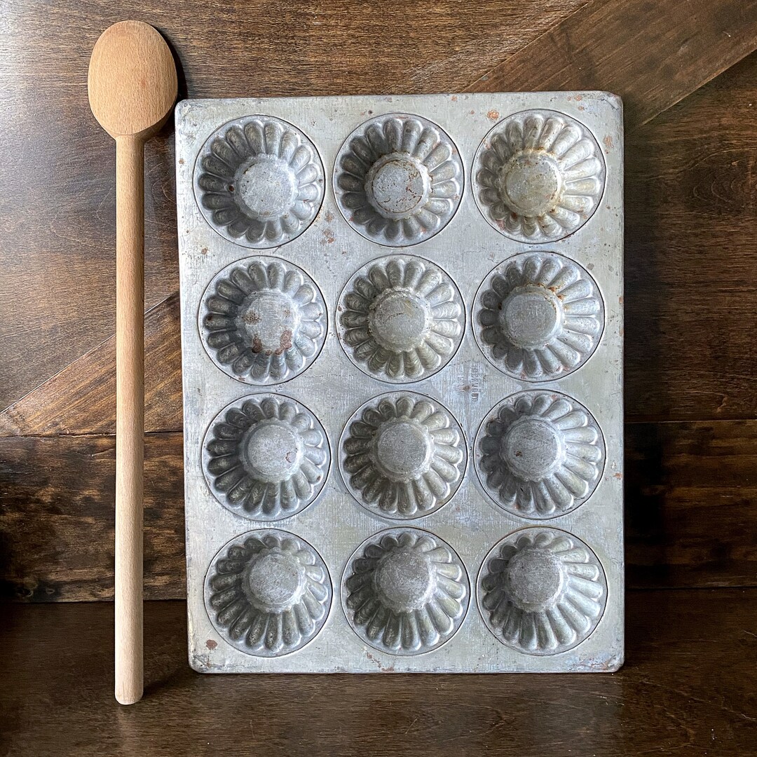 Antique Baking Pan, Lockwood Tart Pan, Rare Commercial Pan, Early 1900 ...