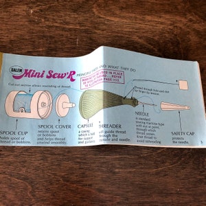 Vintage Mini Sewing & Marking Kit, 1970's Sewing Tools, Mini Sew'r by ...