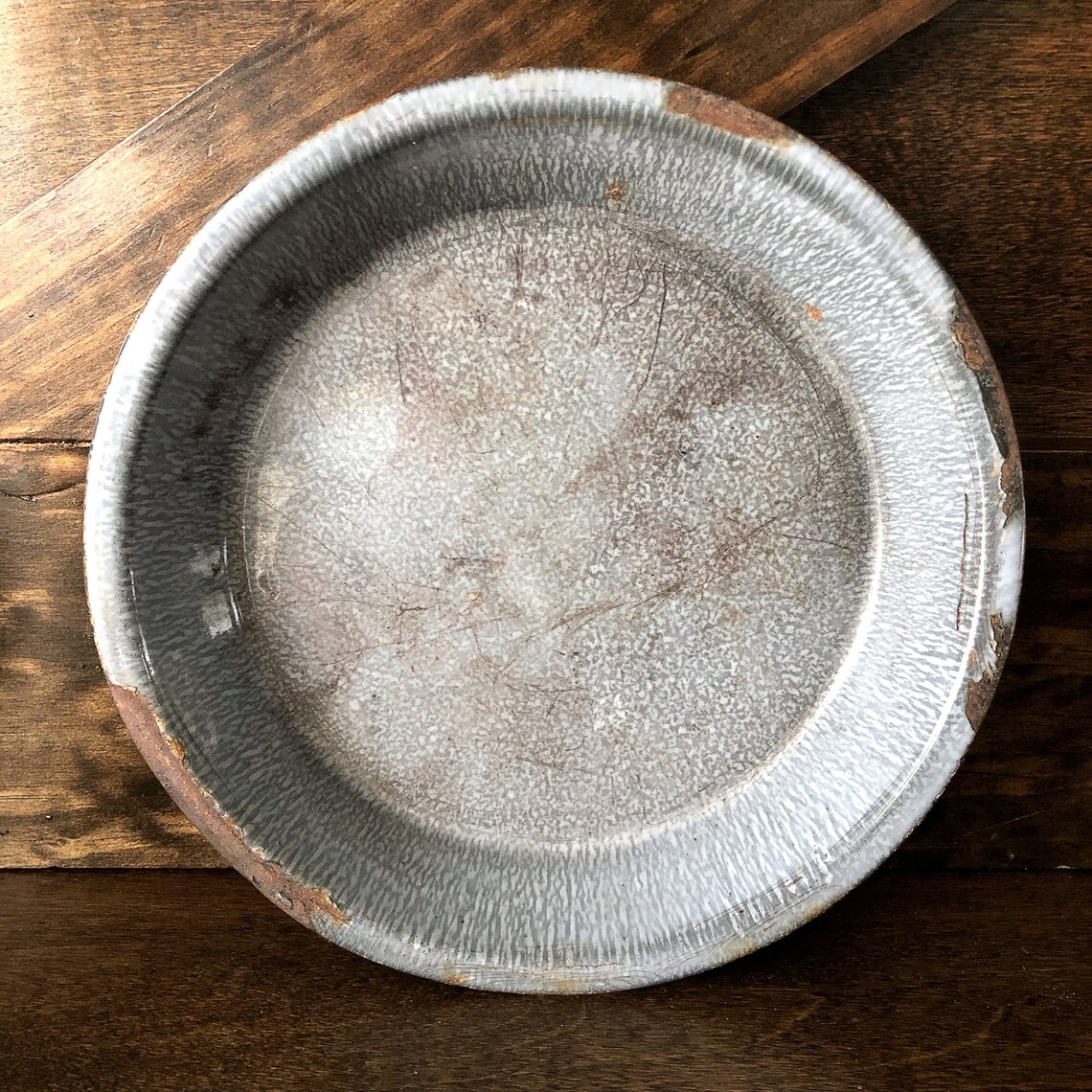 Vintage Enamel Pie Plate Graniteware Pie Pans Set of 3 Grey - Etsy