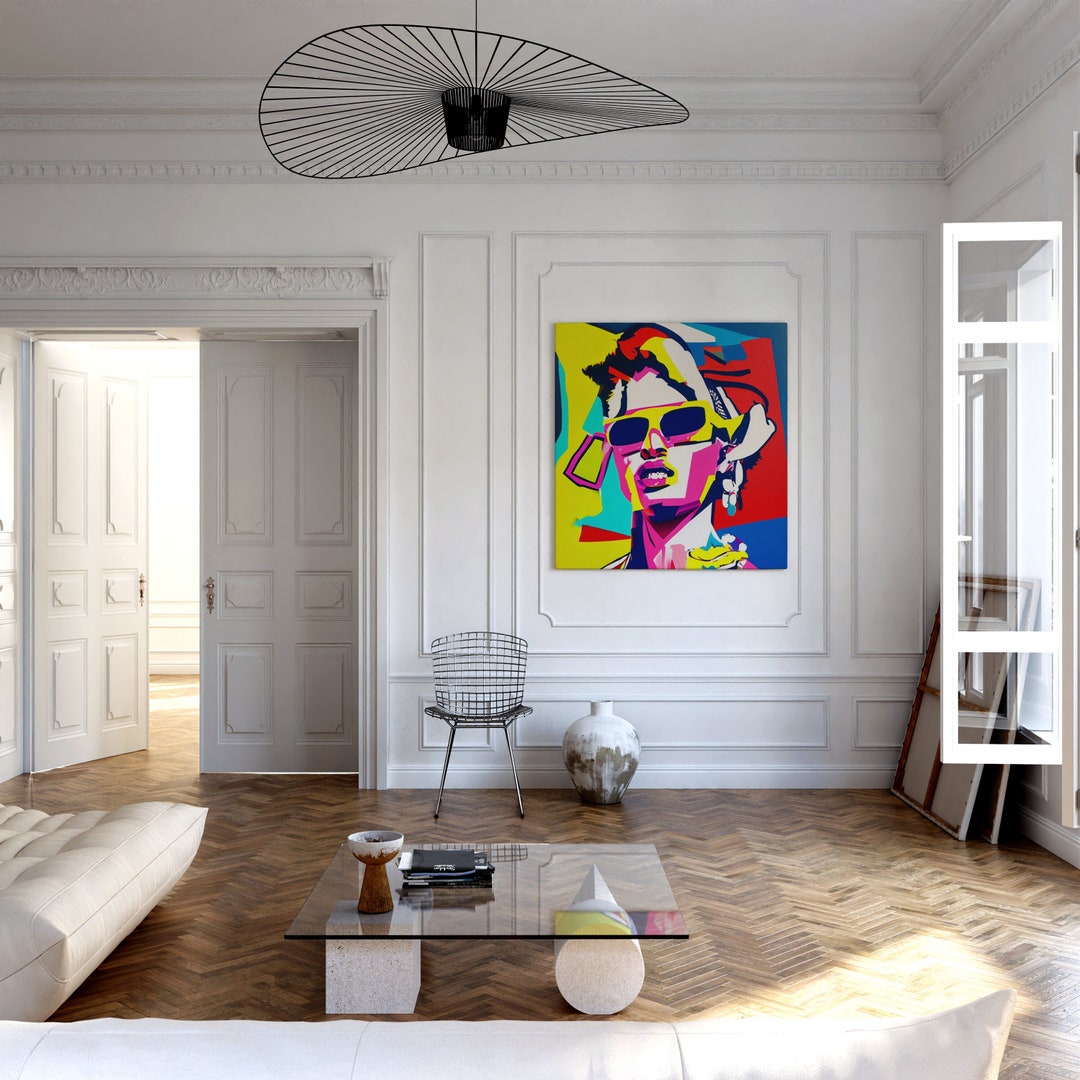 Pop Art Modern Contemporary Digital Painting Abstract Hype Beast Trendy ...