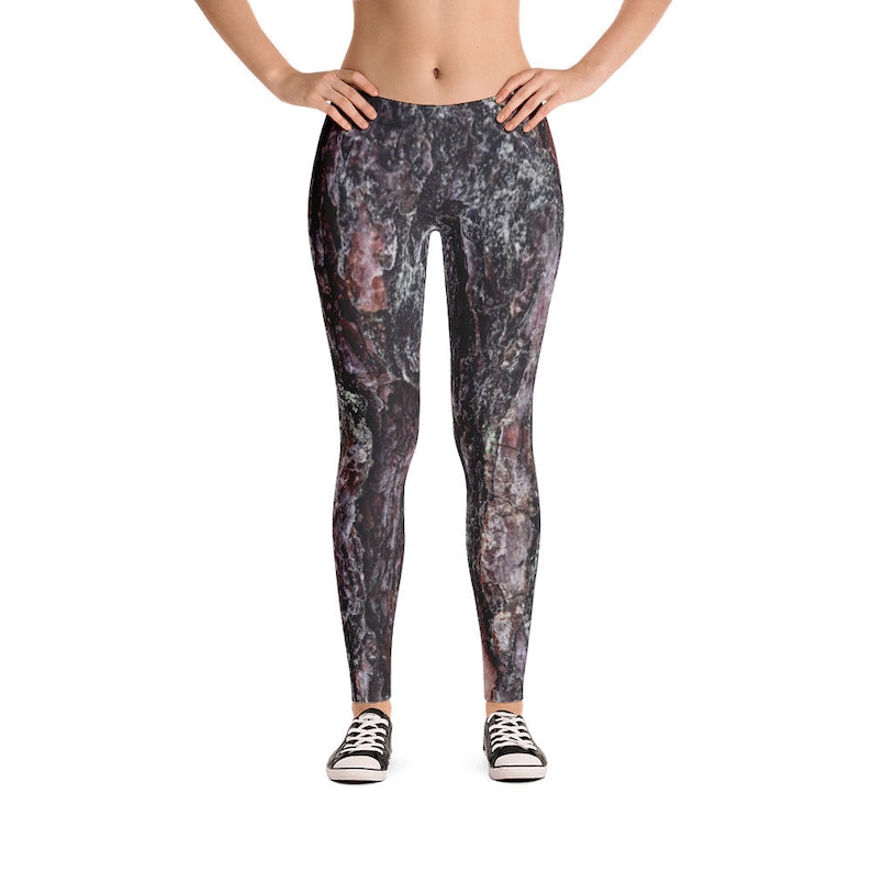 Tree Bark Print Leggings. Great for Costumes, Hunting. Polyester ...