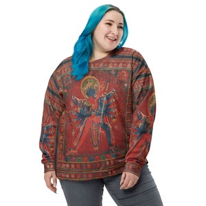 Spiritual Clothing Meditation Tibet Unisex Sweatshirt Asian Art Yoga ...