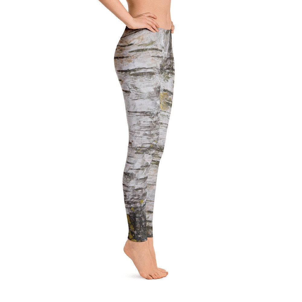 Tree Bark Print Leggings. Great for Costumes, Hunting. Polyester ...