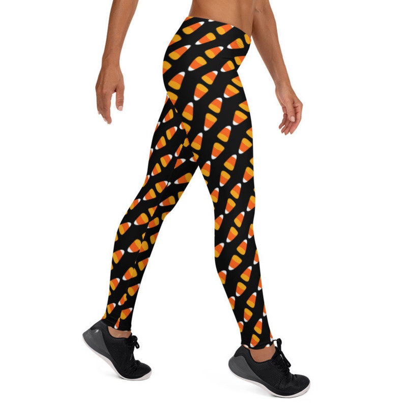 Candy Corn Leggings, Halloween Leggings, Halloween Outfit, Cute Candy ...