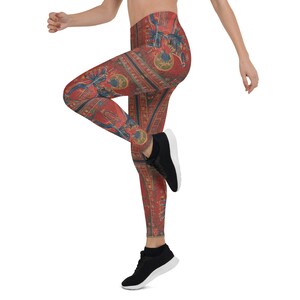 Spiritual Clothing Meditation Leggings Tibet Leggings Asian Art Yoga ...
