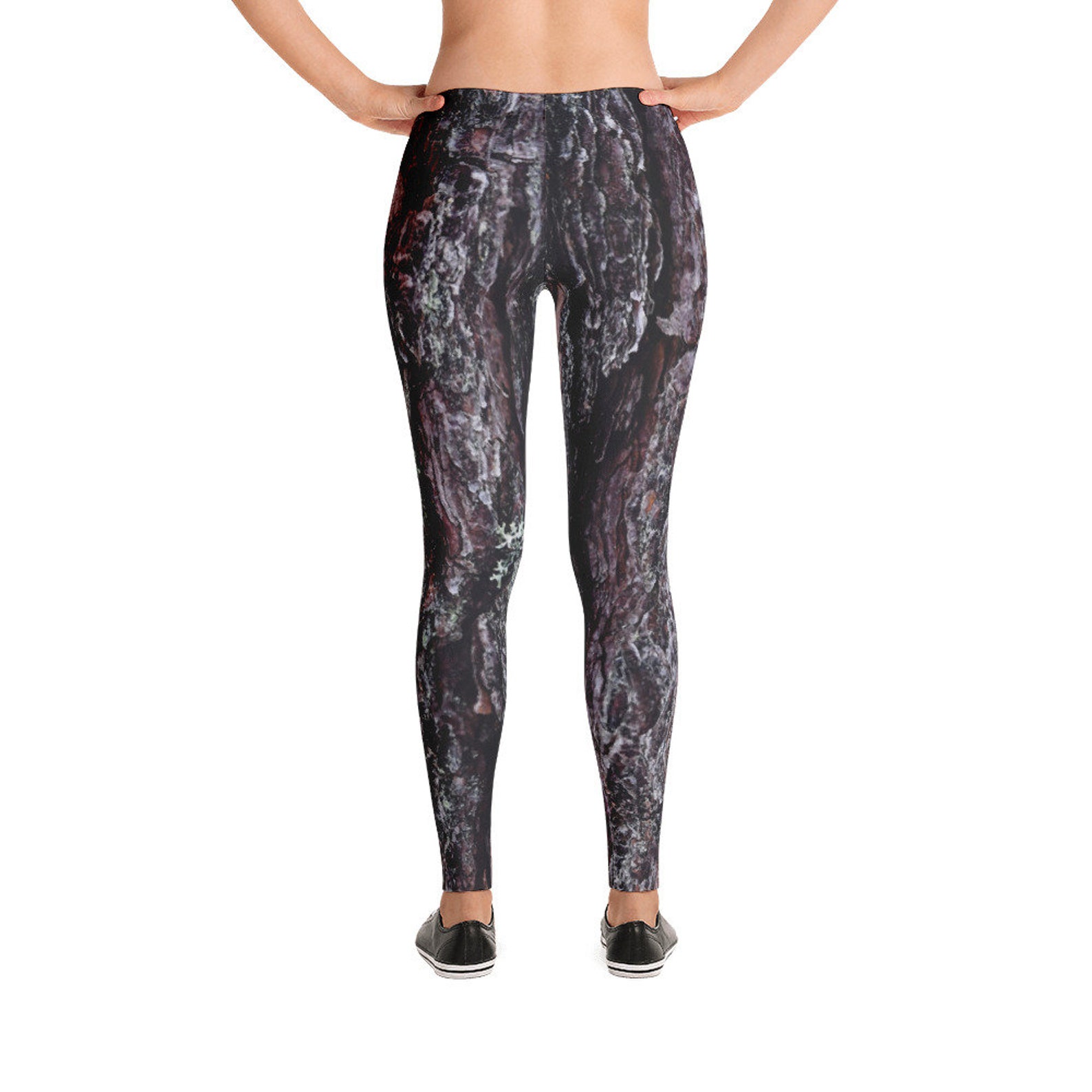 Tree Bark Print Leggings. Great for Costumes, Hunting. Polyester ...