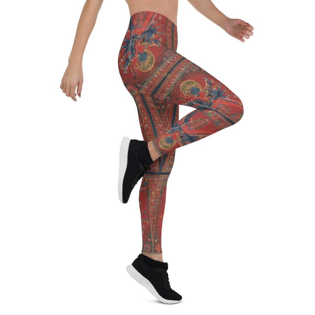 Spiritual Clothing Meditation Leggings Tibet Leggings Asian Art Yoga ...