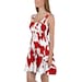 Halloween Skater Dress Blood Spatter Dress Blood Splatter Dress ...