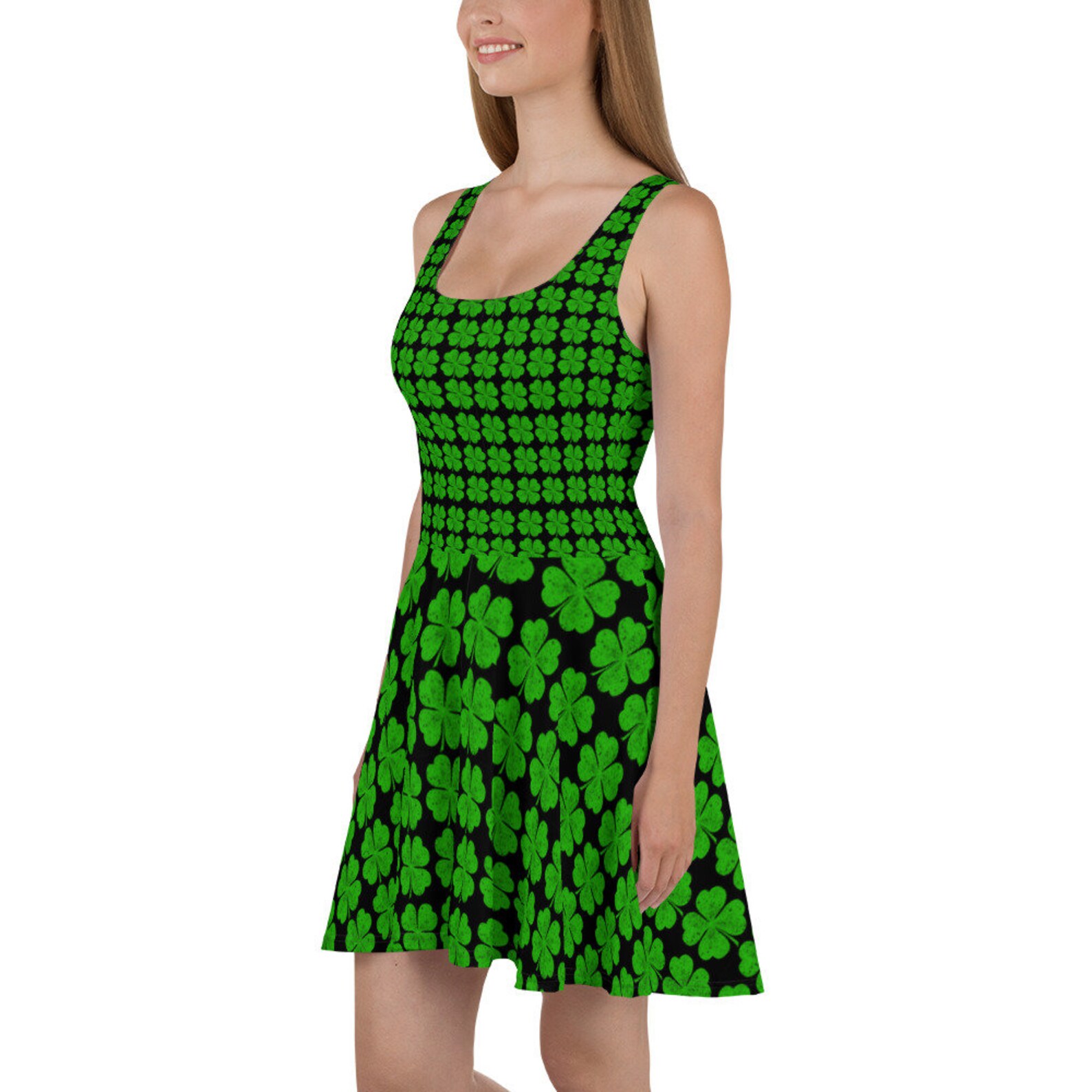 St Patricks Dress Saint Patricks Day Skater Dress Shamrock Dress ...