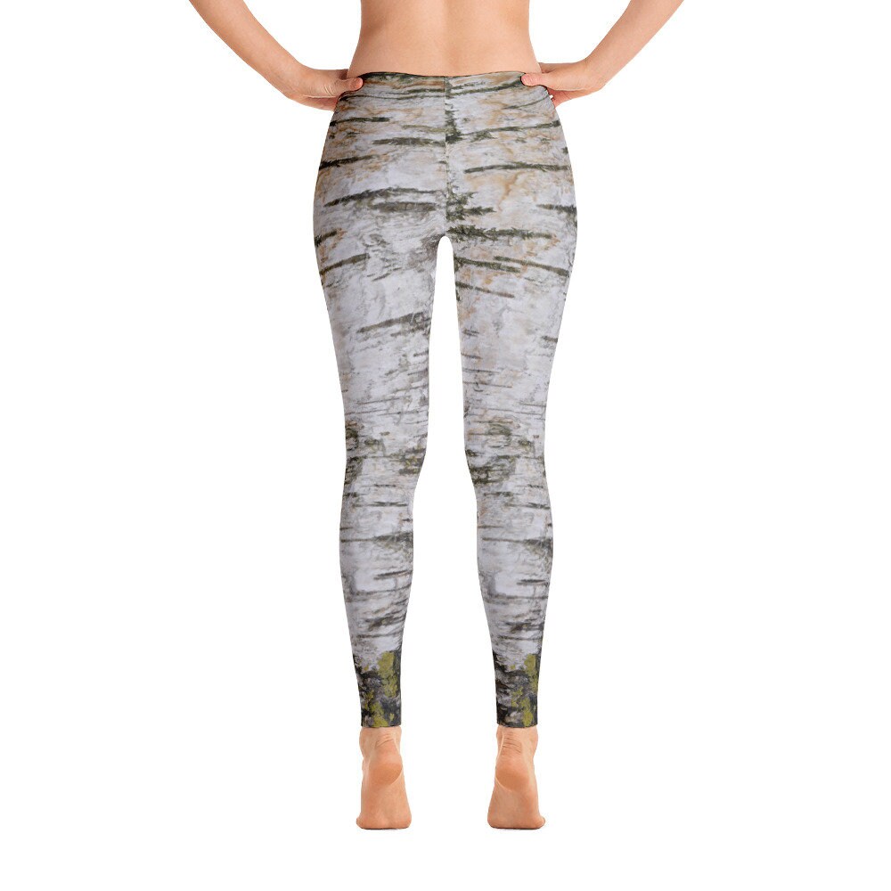 Tree Bark Print Leggings. Great for Costumes, Hunting. Polyester ...
