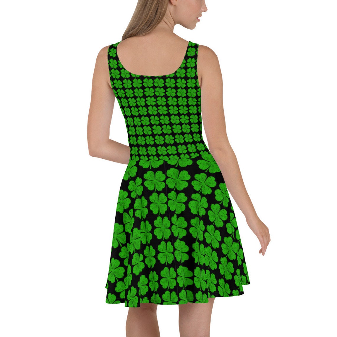 St Patricks Dress Saint Patricks Day Skater Dress Shamrock Dress ...