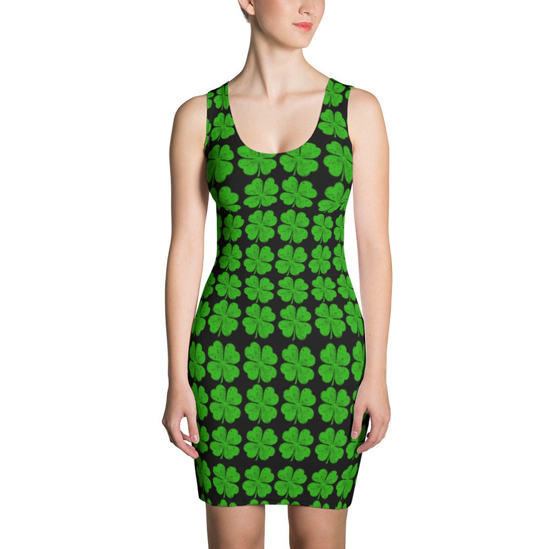 SALE St Patricks Day Dress Shamrock Dress Saint Patrick Dress Green ...