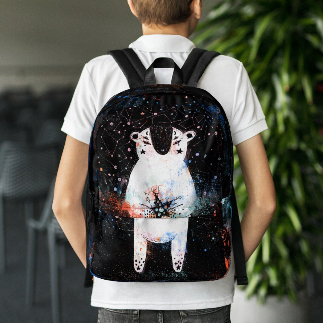 Kids Backpack Bear Backpack Animal Backpack Forest Animals Backpack ...