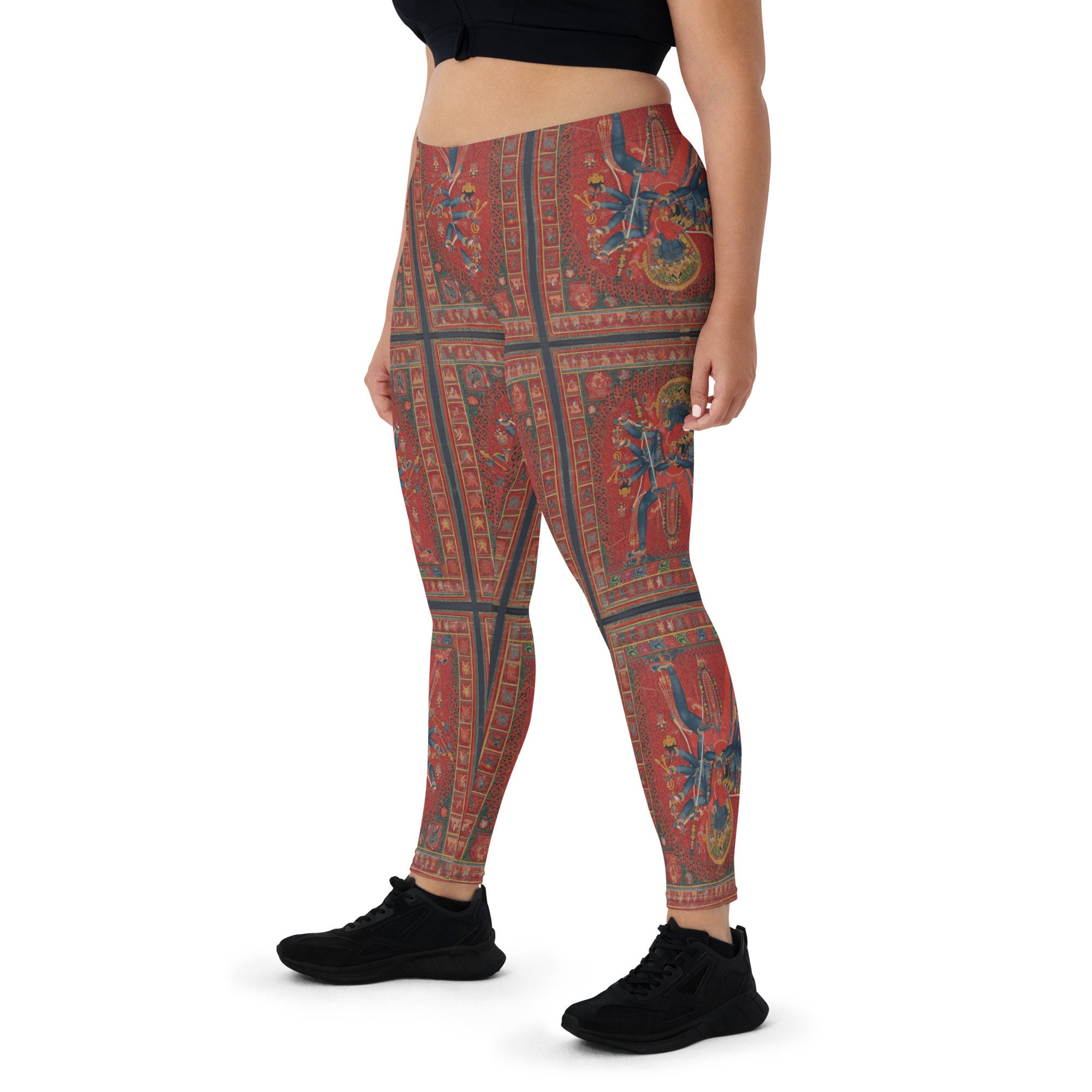 Spiritual Clothing Meditation Leggings Tibet Leggings Asian Art Yoga ...