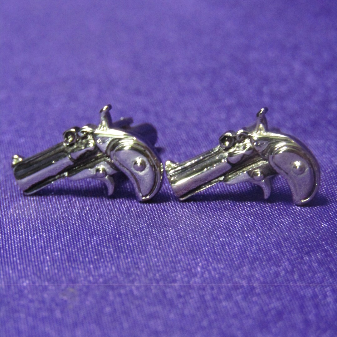 Western Revolver Cufflinks - Etsy
