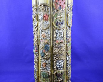 Hand Carved German Candle - Etsy