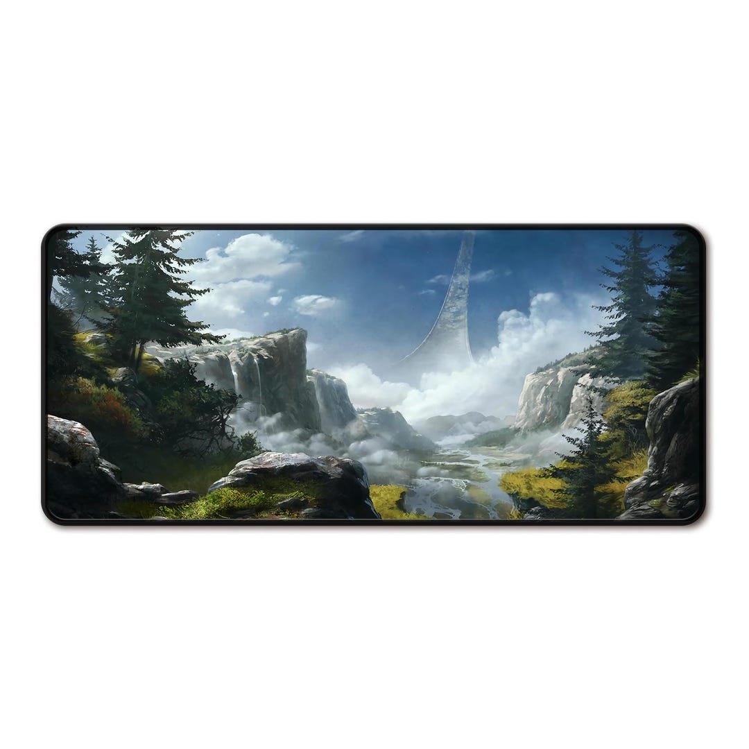 Nostalgic Shooter Video Game Mousepad, Large and Extra Large Sizes, Non ...