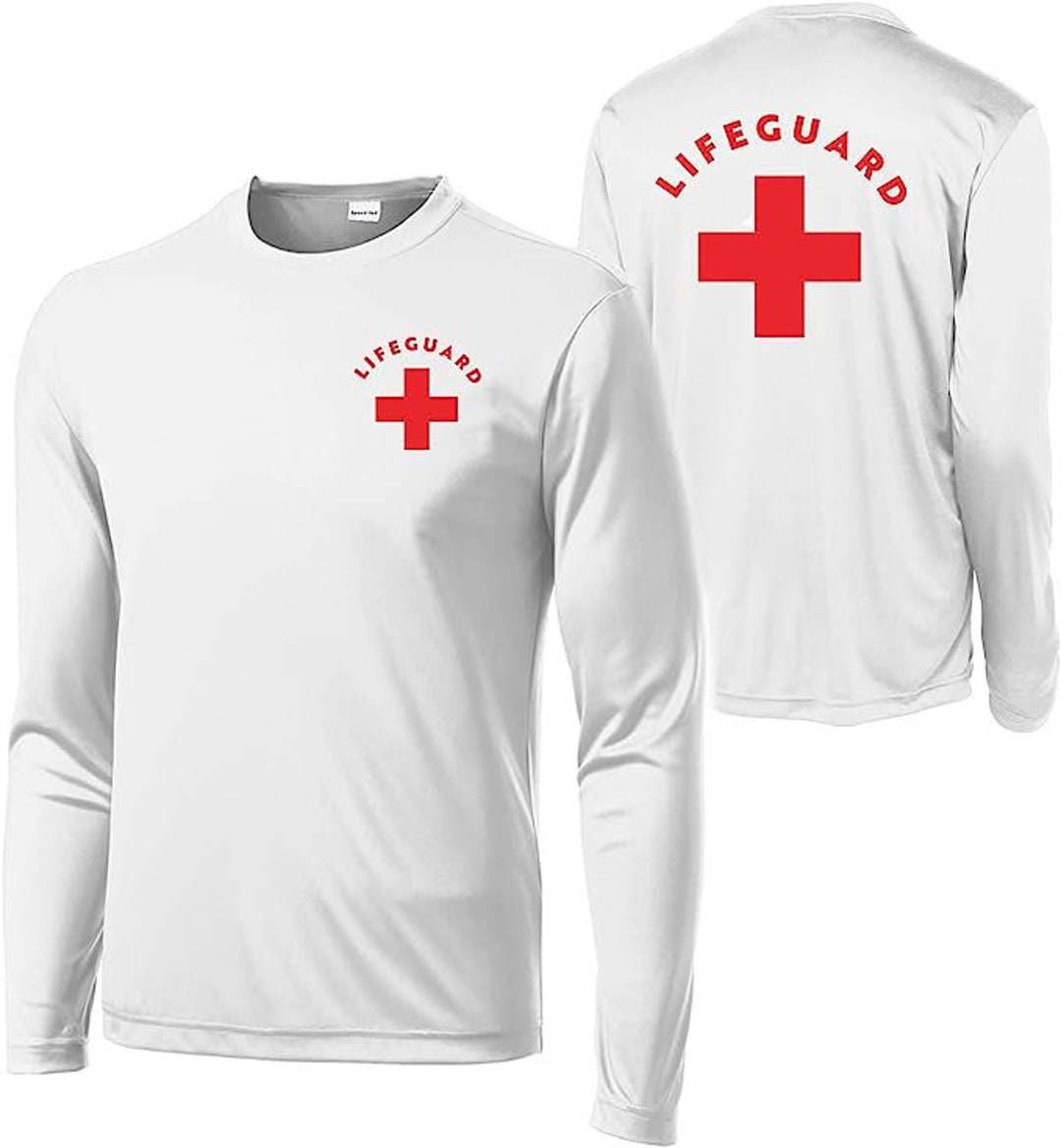 Long Sleeve Lifeguard Staff Shirt 100% Polyester UV - Etsy