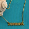 Chloe Name Necklace Custom Name Necklace Dainty Name Necklace Sterling ...