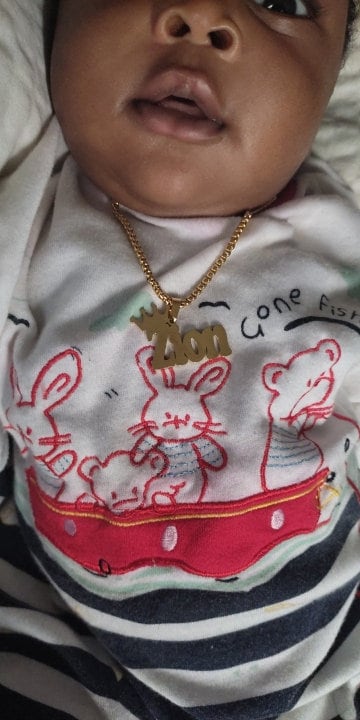 14k Gold Personalized Name Necklace for Boys Best Christmas - Etsy