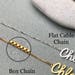 Amanda Old English Name Necklace Silver - Etsy