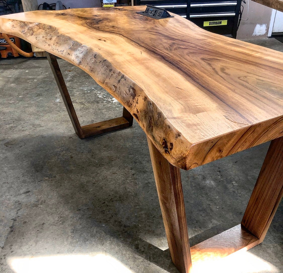 Desk Live Edge - Etsy