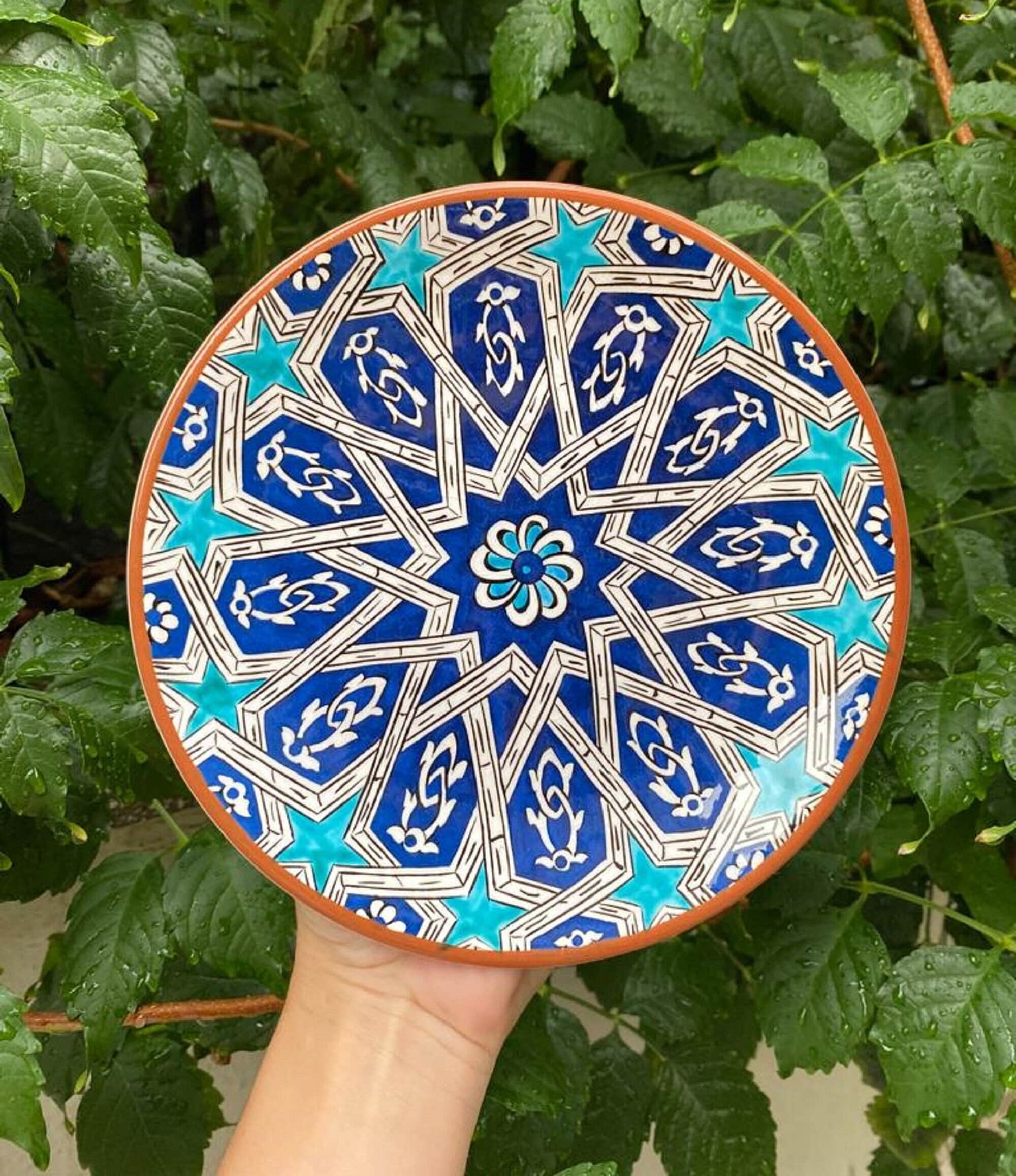 Iznik Tile | Iznik Plate | Iznik Pottery | Iznik Vase | Wall Decor ...