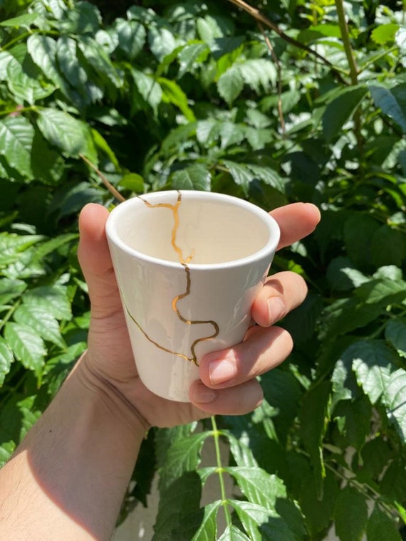 Kintsugi Cup - Etsy