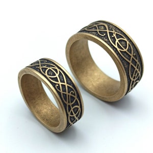 Norse Rings Viking Wedding Ring Nordic Jewelry - Etsy