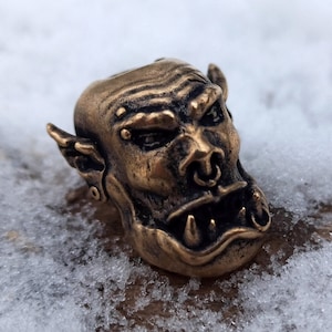 Orc Lanyard Knife Bead | Paracord Beads EDC Charms | Keychain Beads - Etsy