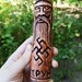 Perun god wooden statue slavic mythology art | Etsy