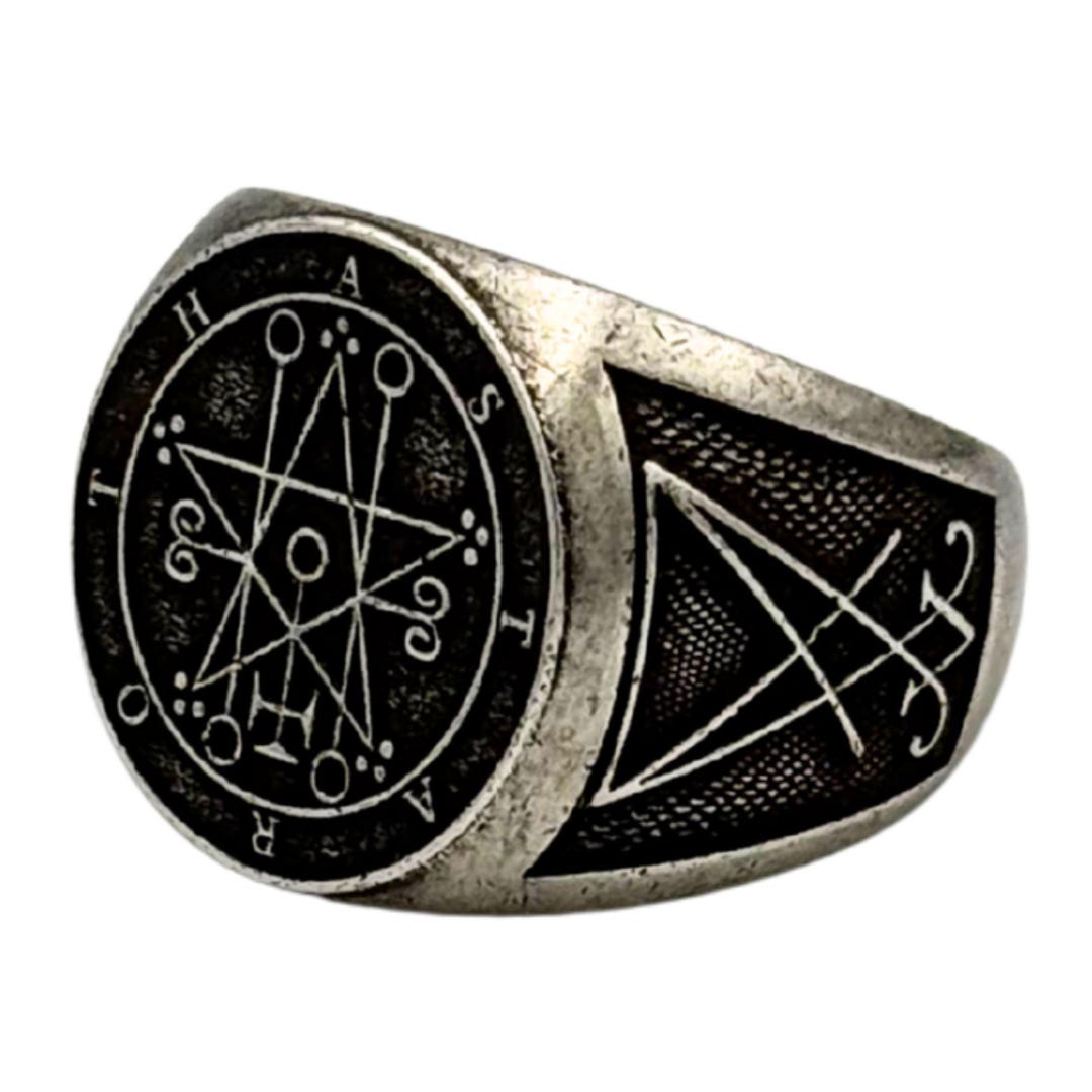 Astaroth Sigil Ring Ars Goetia Demon Occult Jewelry - Etsy Canada