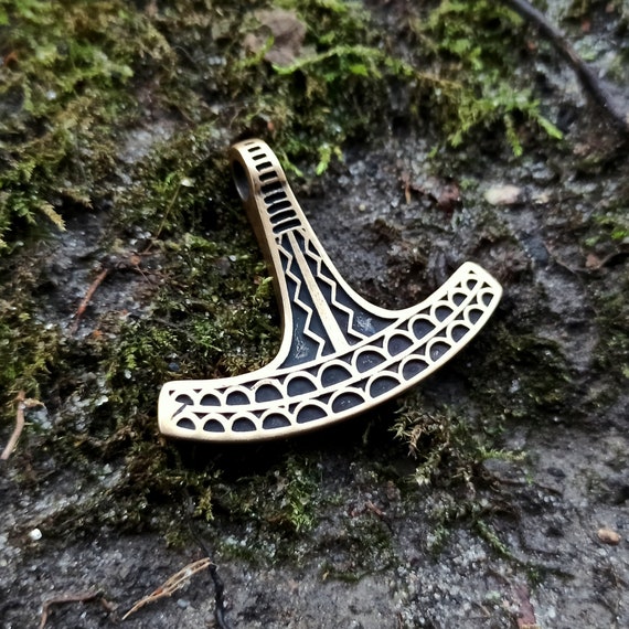 Ukko Mjolnir Replica Pendant Viking Hammer Necklace Jewelry - Etsy